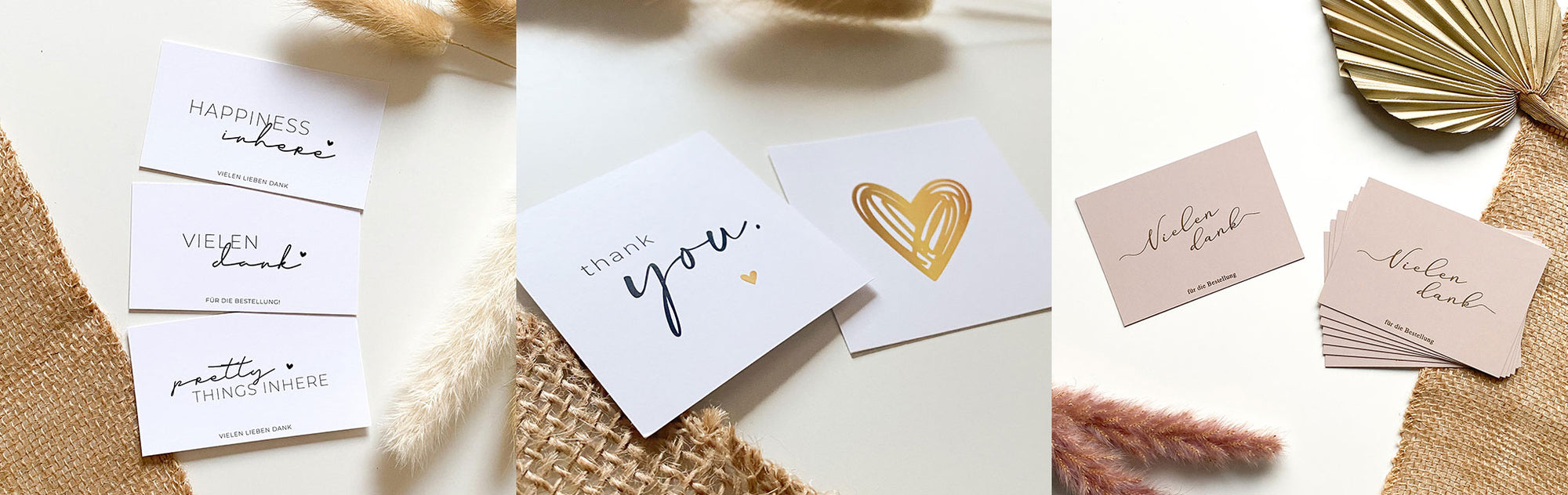 Paketbeileger & Dankeskarten | Packsome